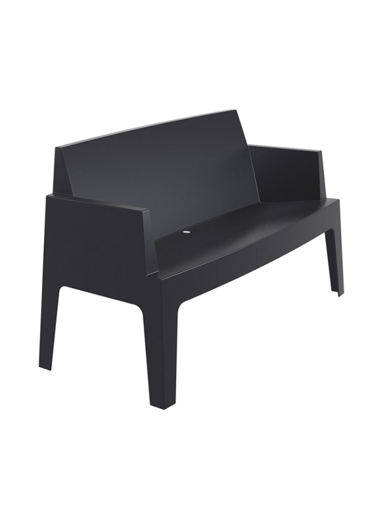 Canapé design monobloc, empilable polypropylène recyclé, SAN JUAN – VIF ...