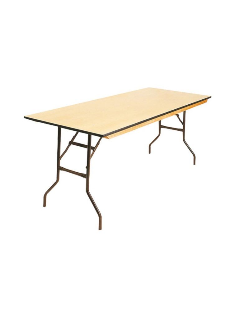 Tables pliantes SUR-MESURE, en bois et acier, empilables, fabrication ...